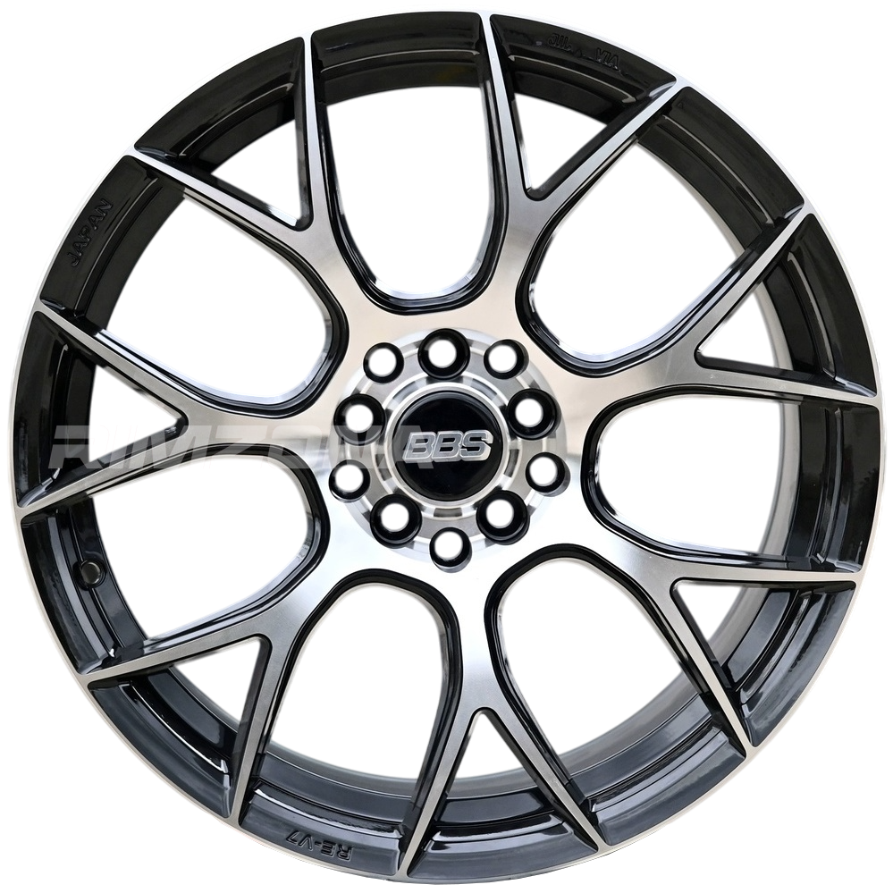Литые диски BBS CH-R R17 7.5J 4x100/4x114.3 ET40 dia 73.1 (ЧЕРНЫЙ ФЗ) купить в Москве по ...
